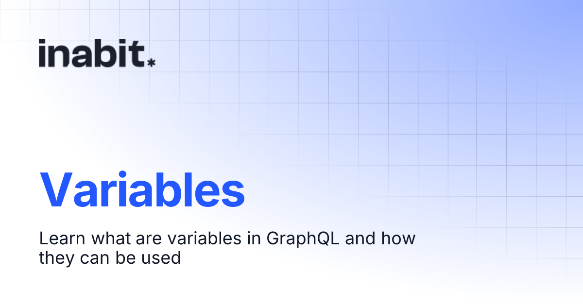 Variables | inabit API Docs